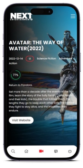 NEXT | Watch Movies And TV Shows Online